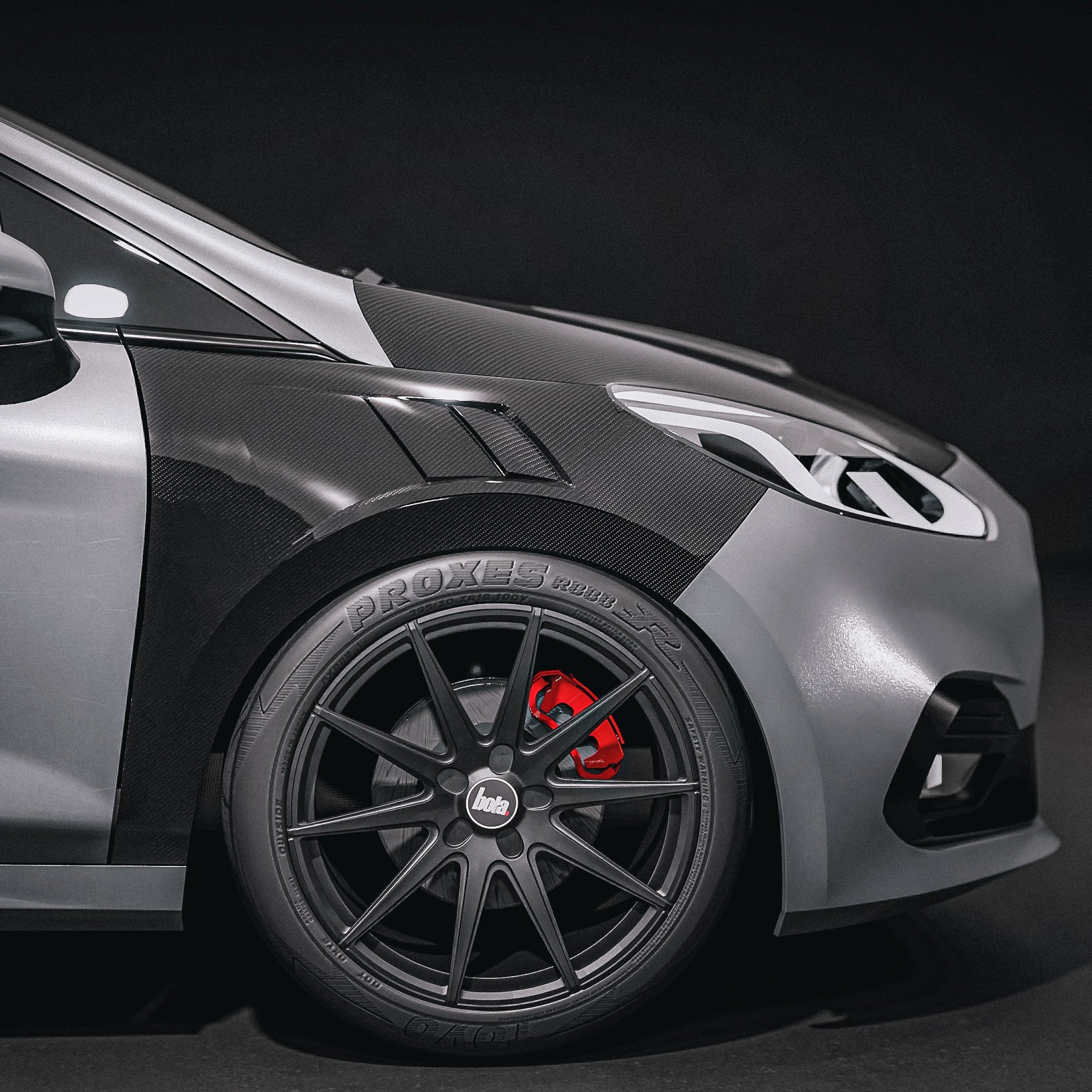 Ford Fiesta MK8 Carbon Fibre Fenders/ Wings (2017-2023) (pair ...